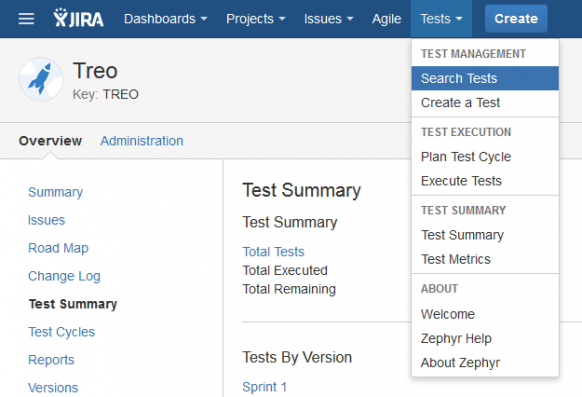 Test Management in Jira using Zephyr